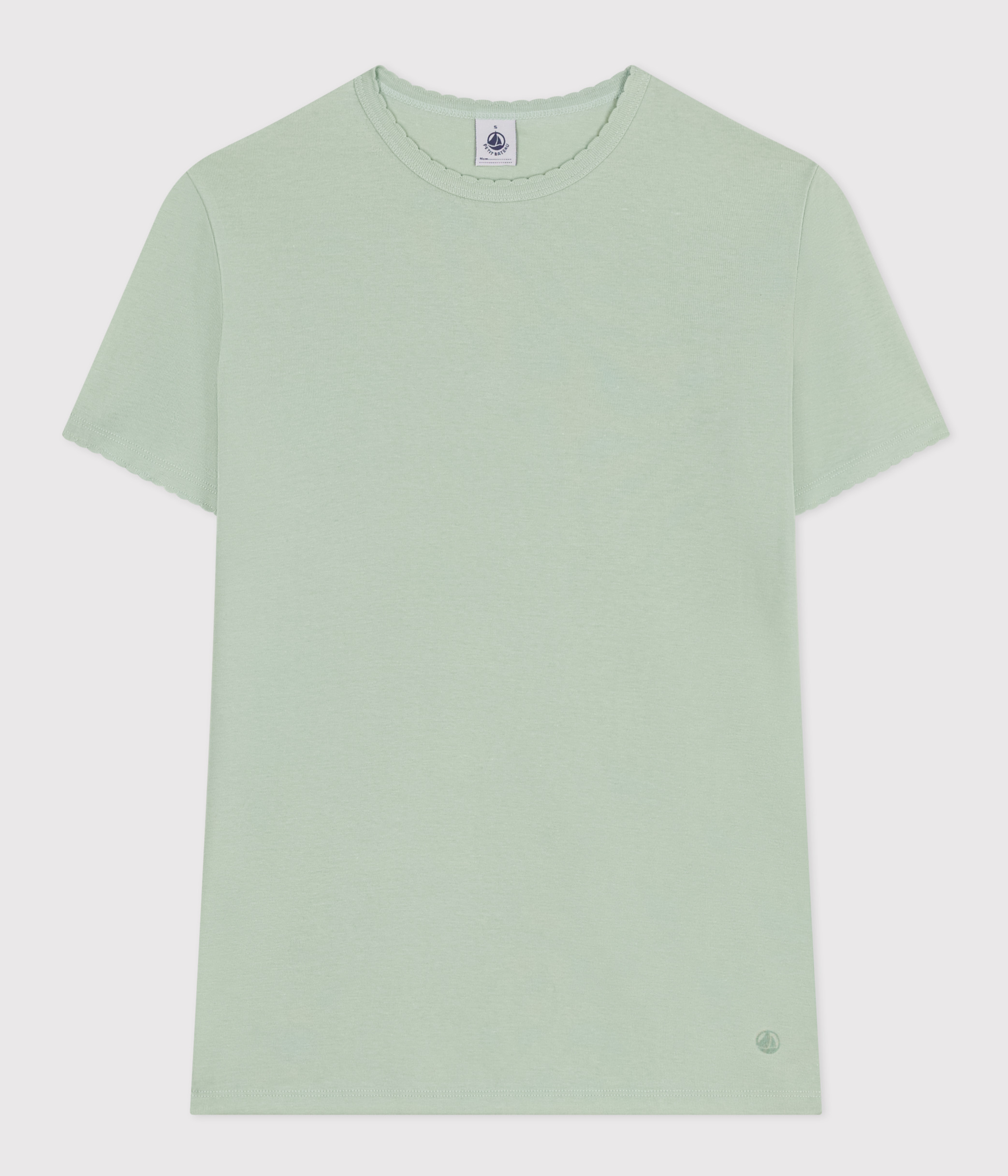 Women's Iconic Cocotte Stitch Cotton T-Shirt HERBIER A0A1L04 | Petit Bateau