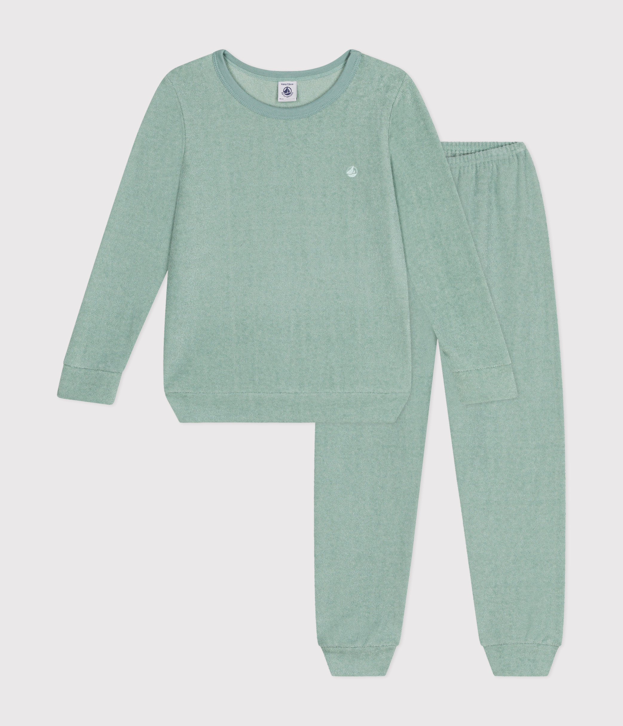 Children's plain pyjamas in brushed terry towelling PAUL A0BD903 ...