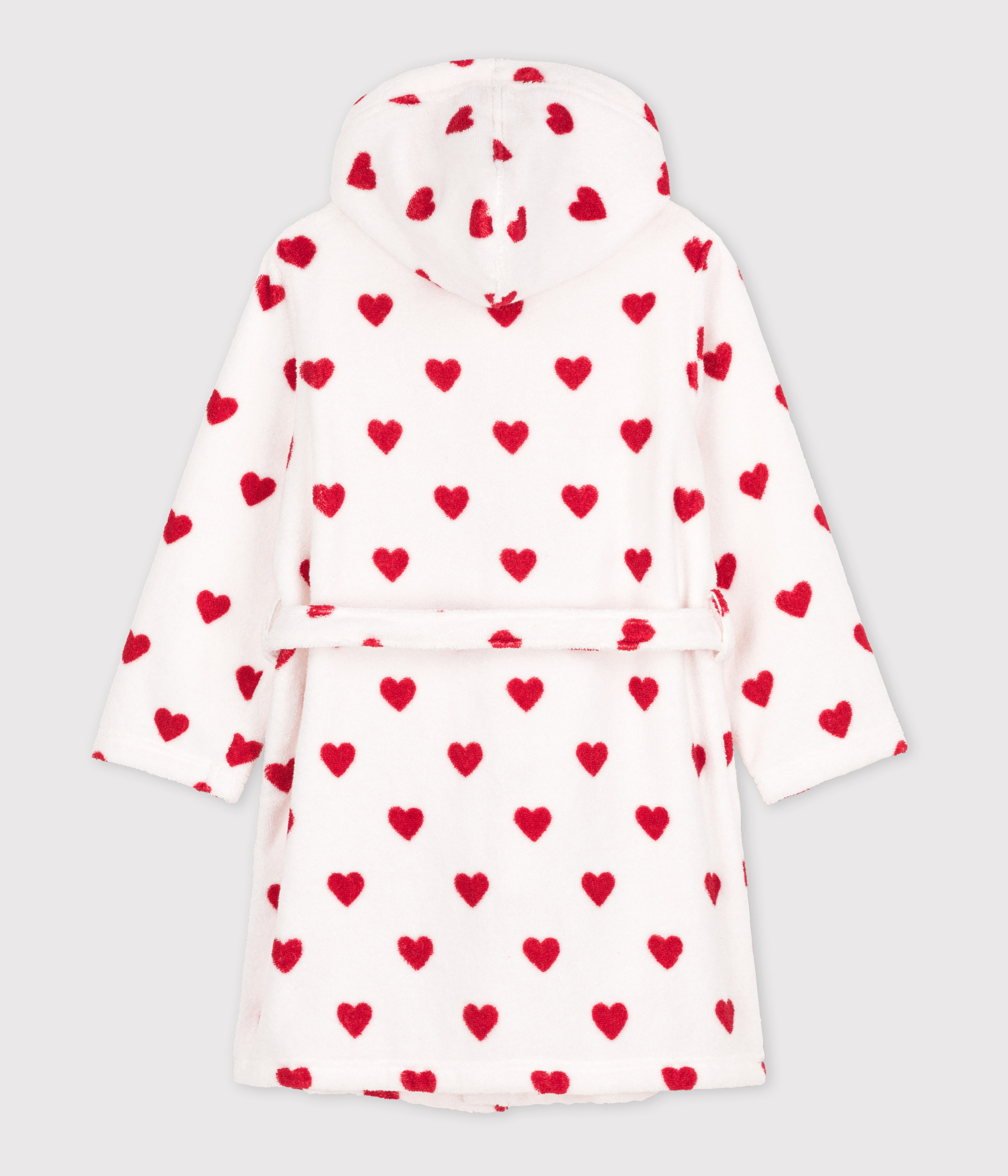Red Heart Dressing Gown